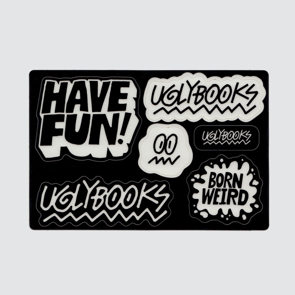 Uglybooks™ Glow In The Dark Sticker Set – UGLYBOOKS